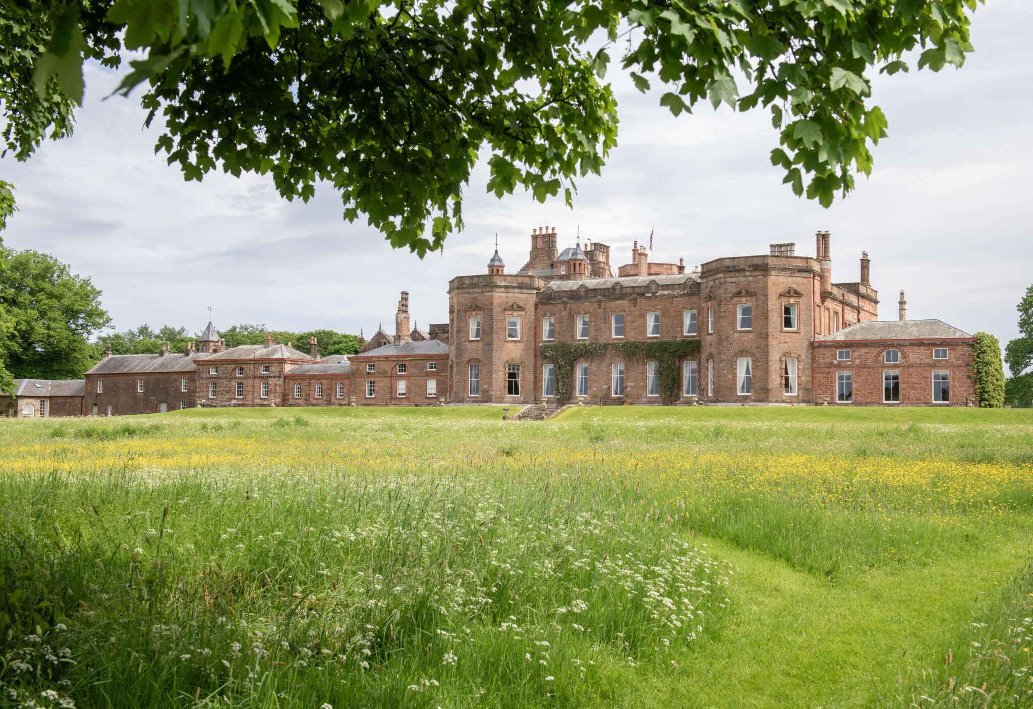 Historic house Netherby Hall wins prestigious regional tourism award ...